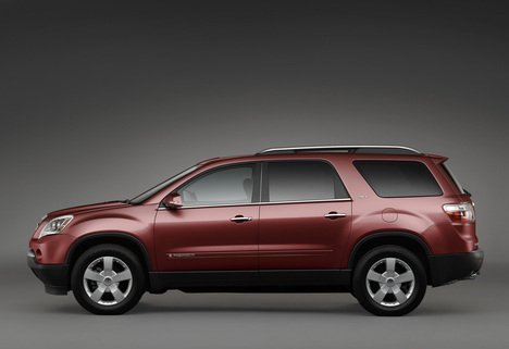 GMC Acadia technical specifications and fuel economy